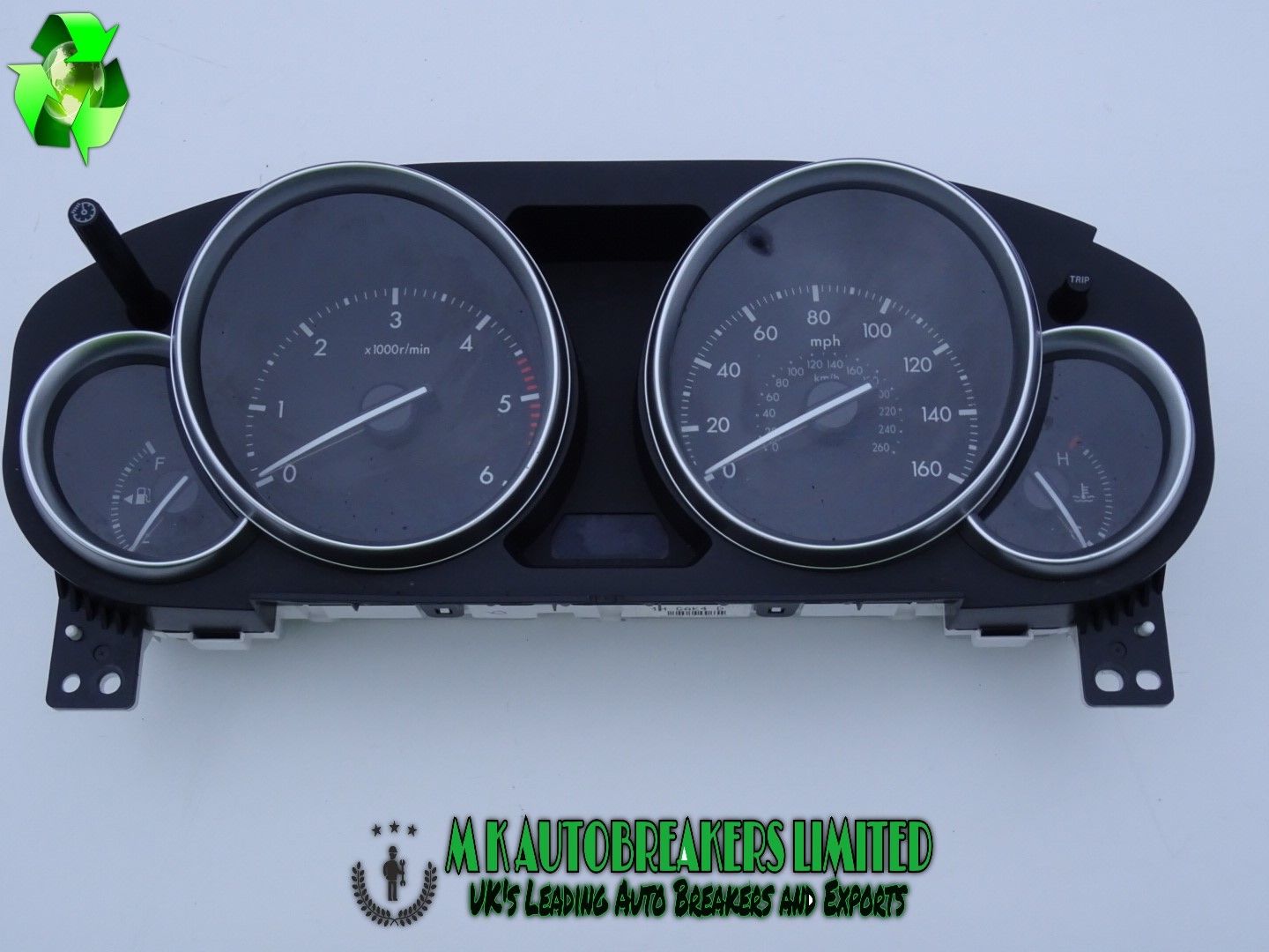 Mazda 6 2.2 Diesel From 08-12 Speedo Meter Instrument Cluster Clock ...